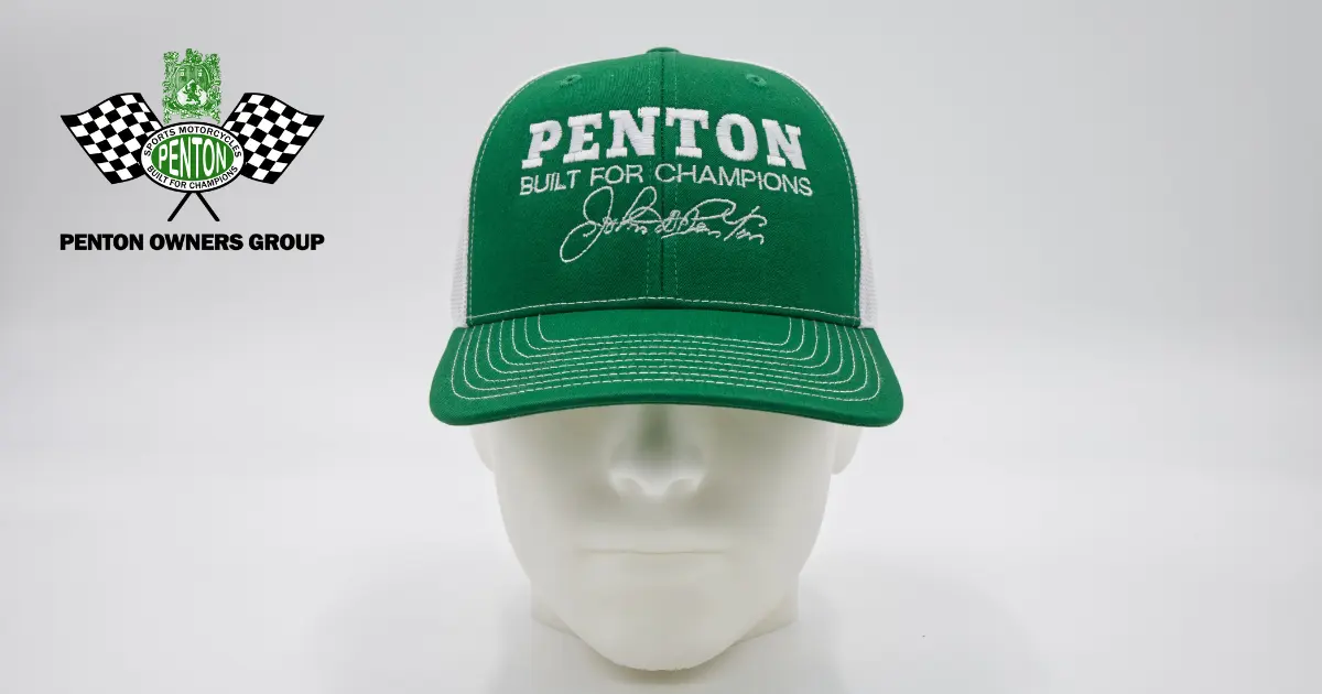 John Penton Signature Hat - Green/White